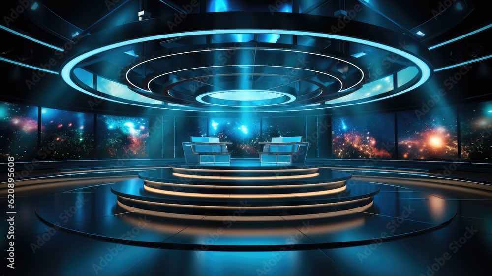 Modern Tv Studio, Studio The perfect backdrop for any green screen or ...