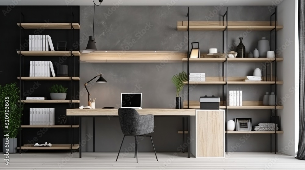 home interior design white and clean minimal study room sofa clear ...