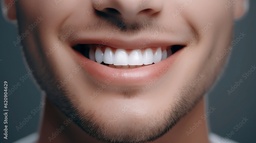 This is an advertisement for Banner's tooth whitening services ...