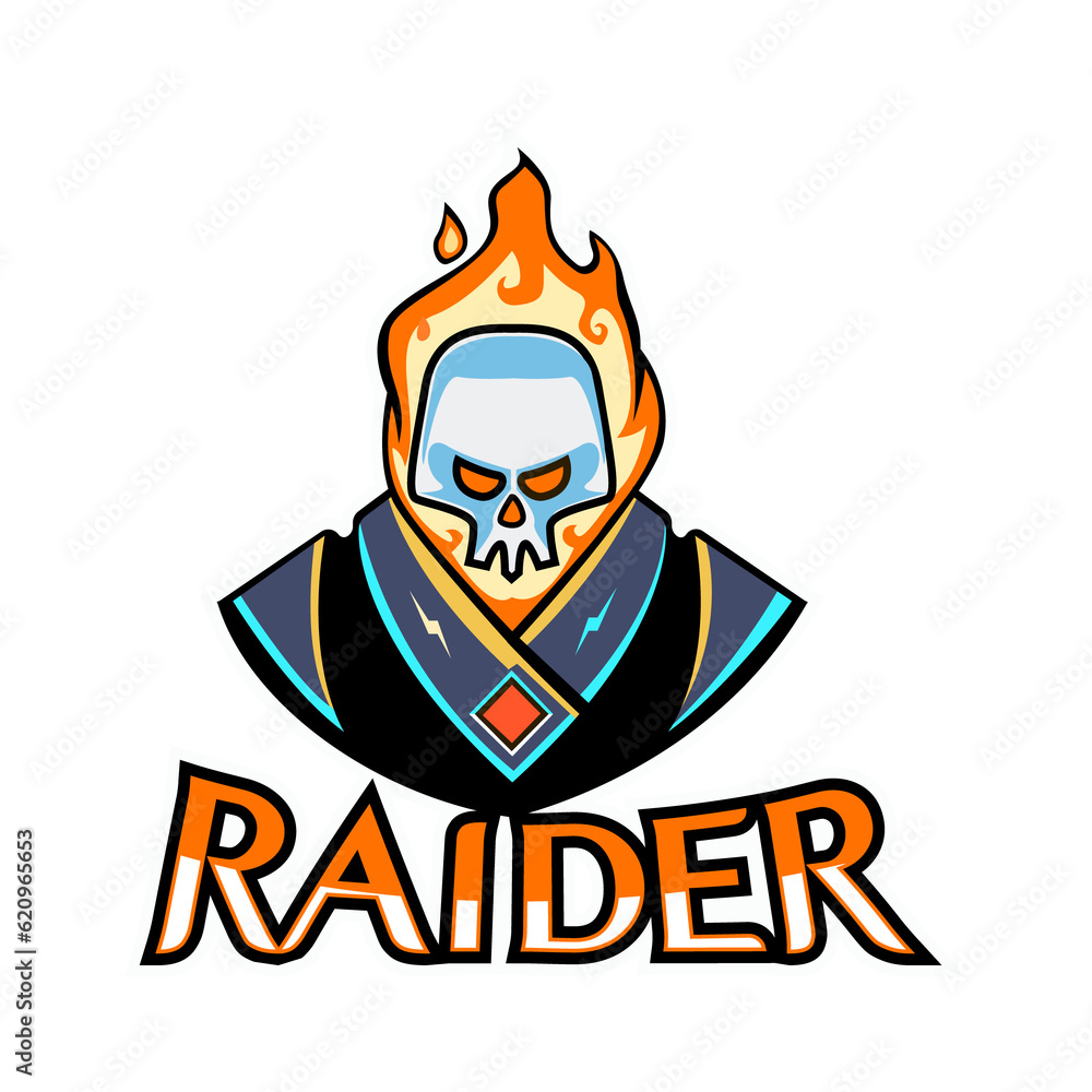 Raider transparent background logo PNG design 素材庫插圖 | Adobe Stock