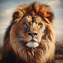 Lion Face Free Stock Photo - Public Domain Pictures