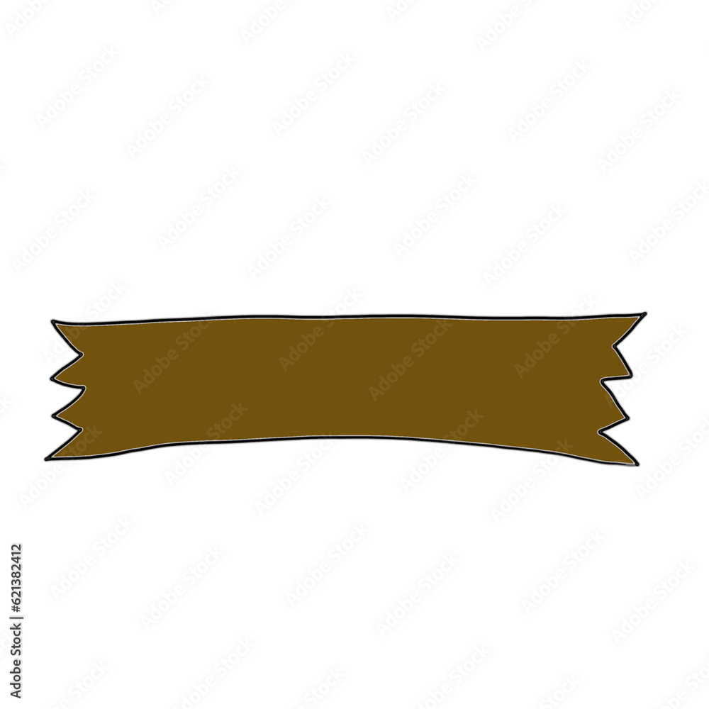 Notes paper sheets attached with adhesive tape. Meeting reminder, to-do ...