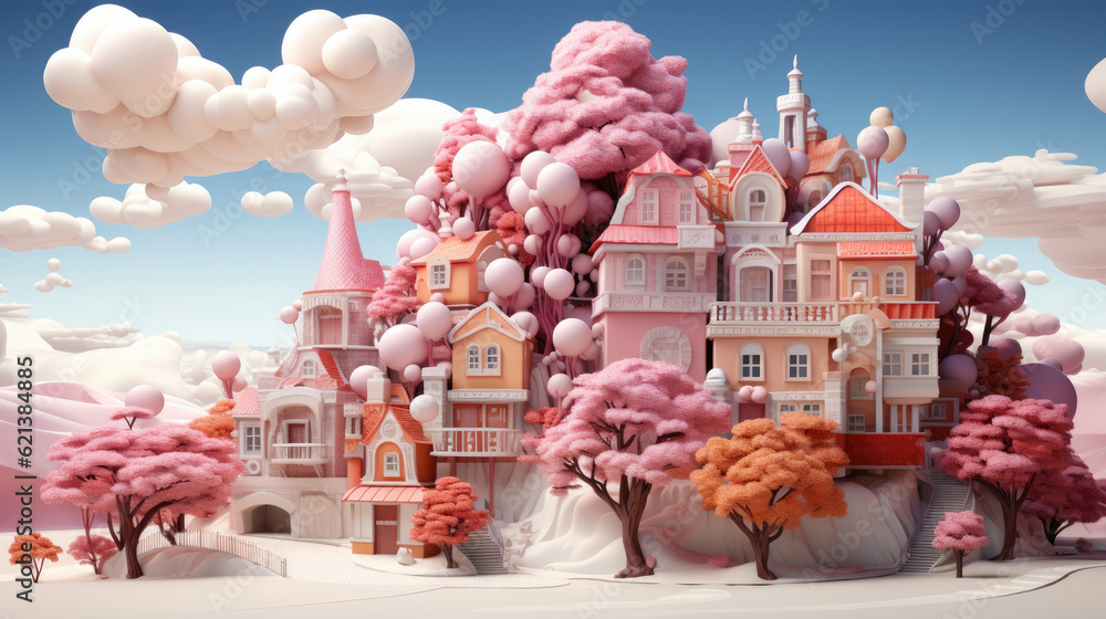 Ilustración de Stock Scenery Color , Desktop Wallpaper , Desktop ...