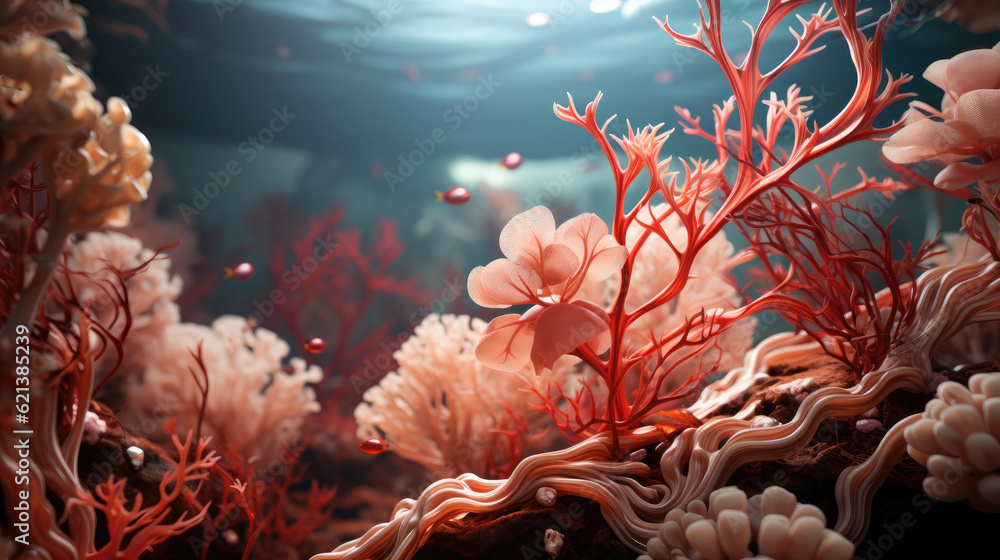 Stock-Illustration „Coral Color , Desktop Wallpaper , Desktop ...
