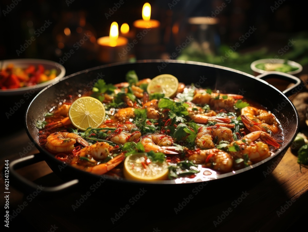 Eating tom yum in thai restaurant, delicious, 4k, thai food, food ...