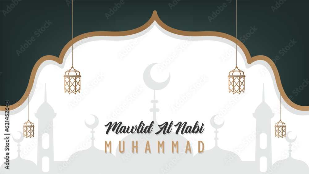 wallpaper banner poster template design for the celebration of the ...