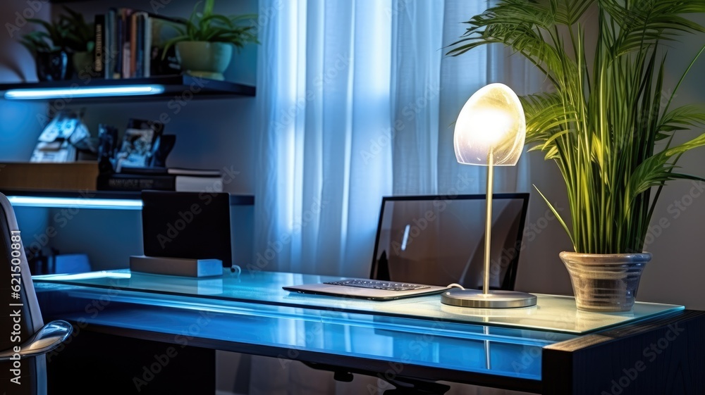 Inspiring office interior design Modern style Home office featuring ...