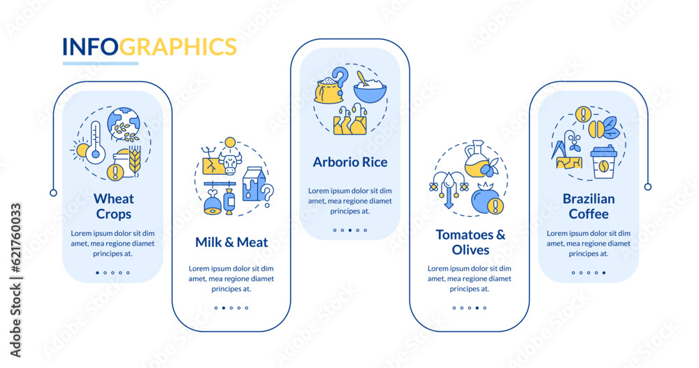Vector de Stock Heatflation vector infographics template, global ...