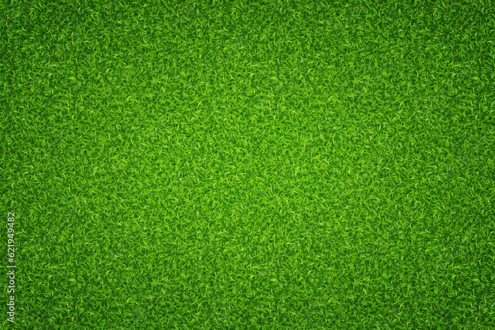 Green lawn grass background. Vector Stock Vector | Adobe Stock