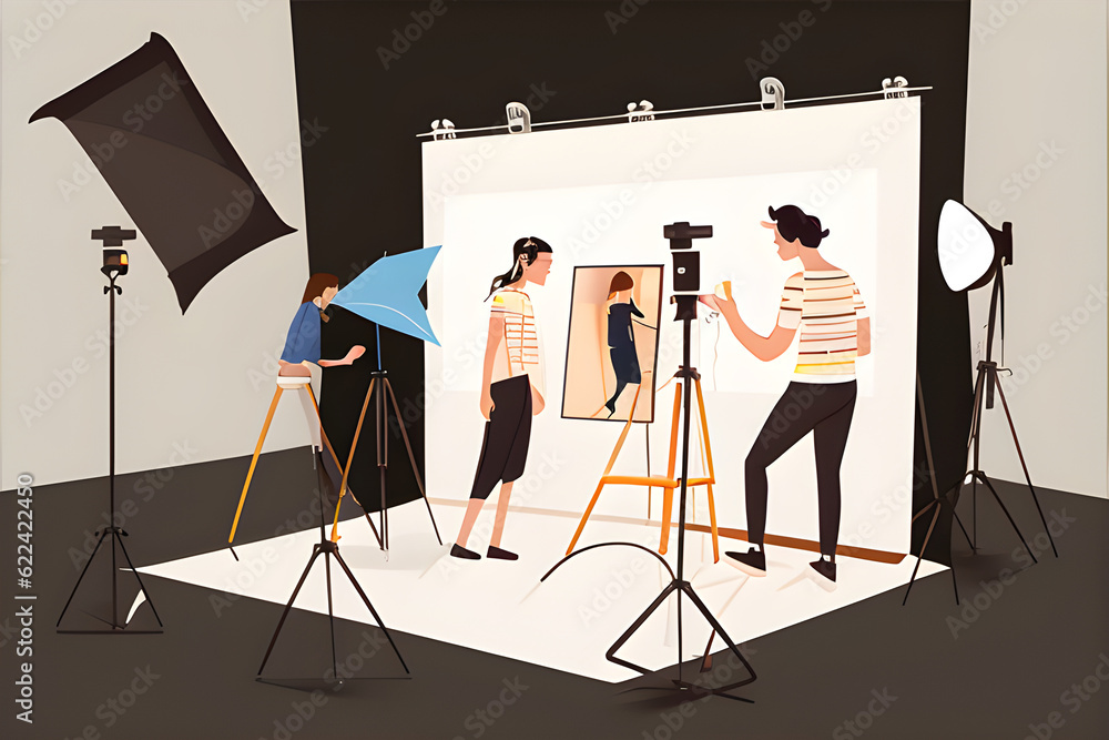 fotostudio studio set setting aufnahme produktion fernsehen ...