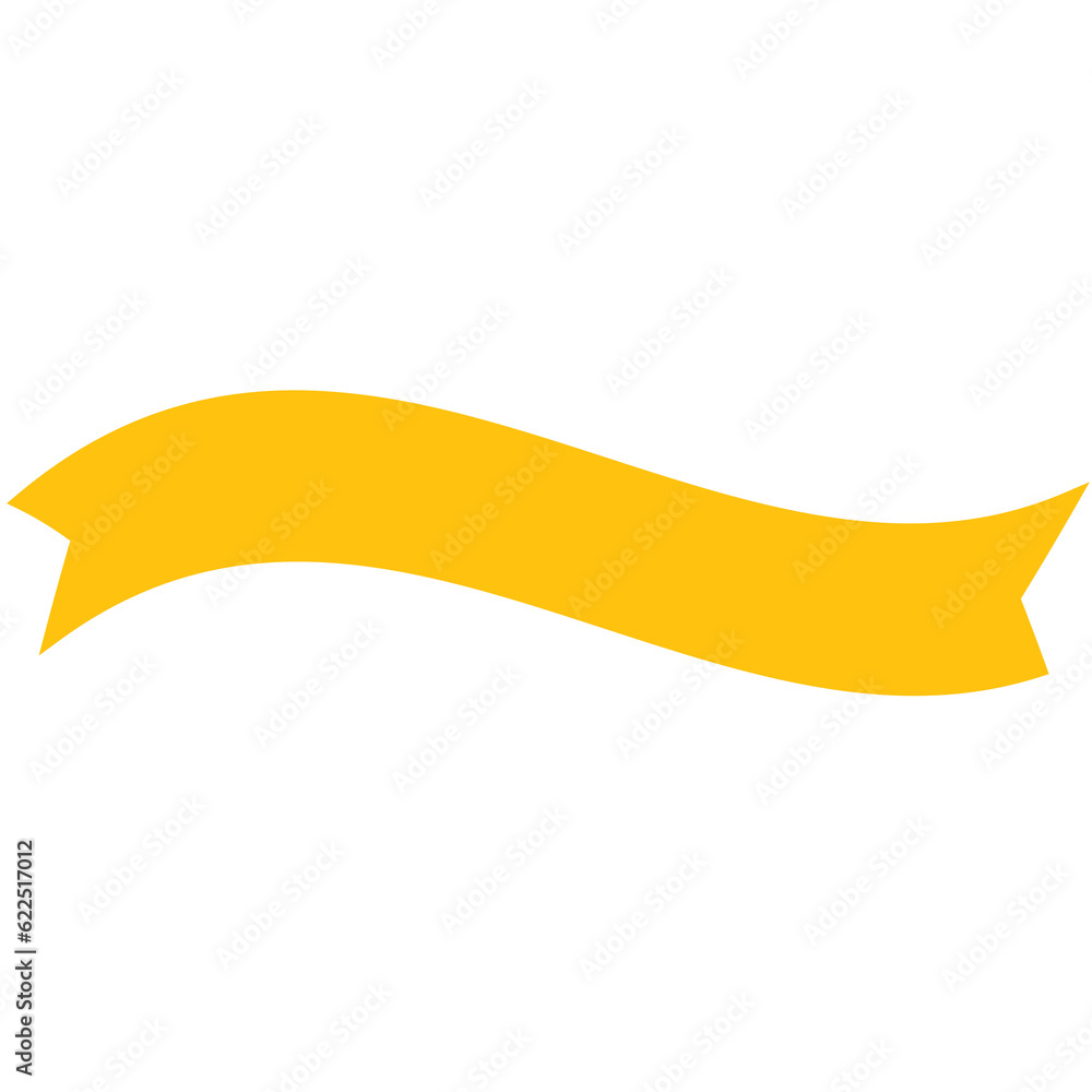 Digital png illustration of yellow underline shape pattern on ...