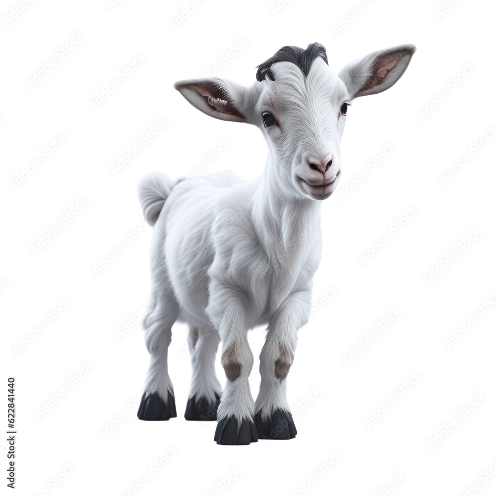 Ilustración de Stock Mountain Goat Art Clipart and Cute Sticker Bundle ...