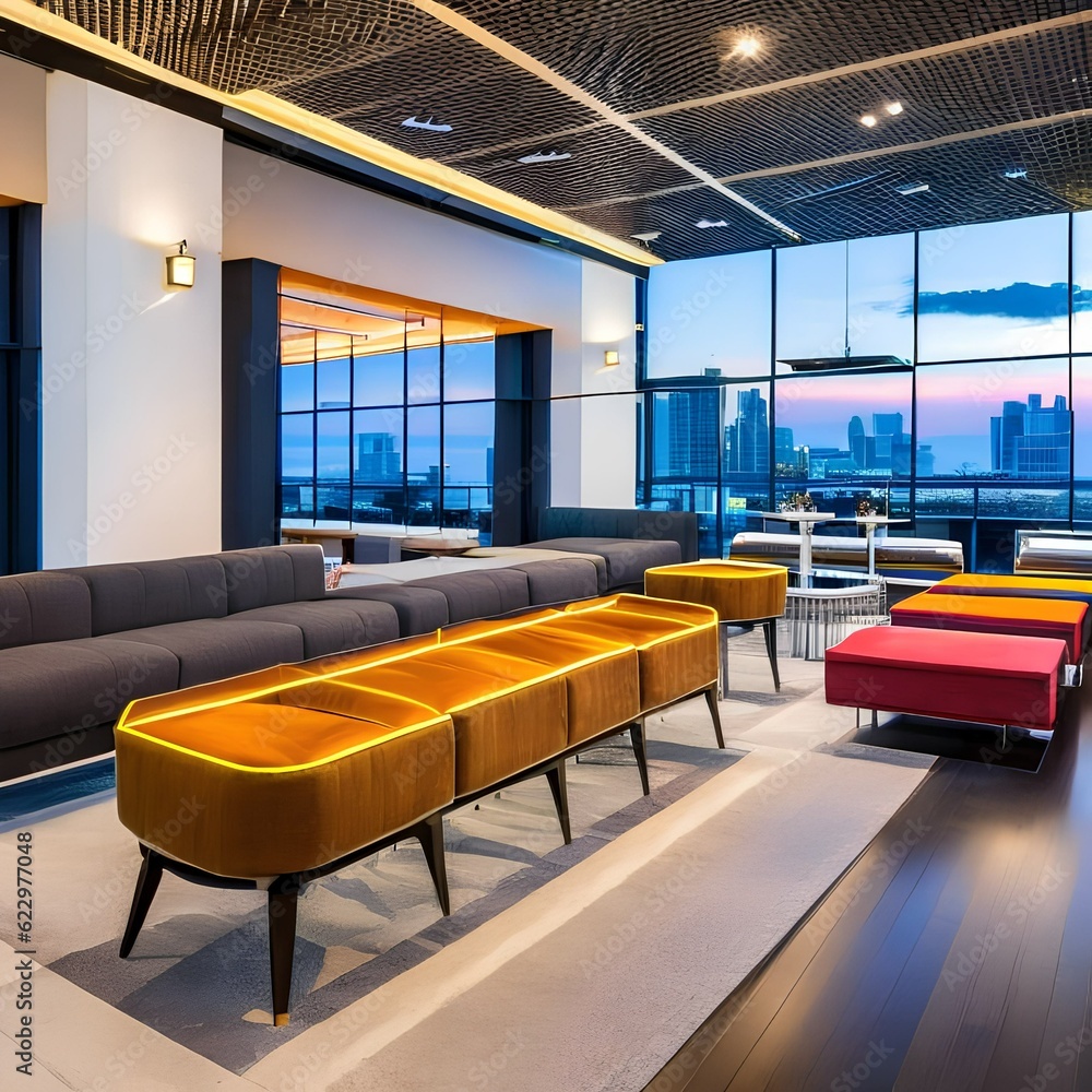 154 A stylish rooftop nightclub with a trendy ambiance, state-of-the-art sound systems, and VIP ...