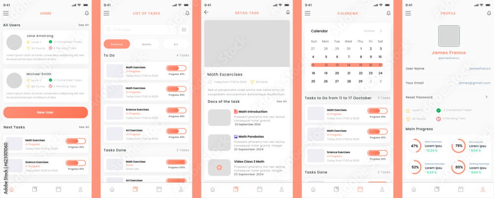 Kids Task Tracking, Math, Art and Science Exercises, Child Chores and ...