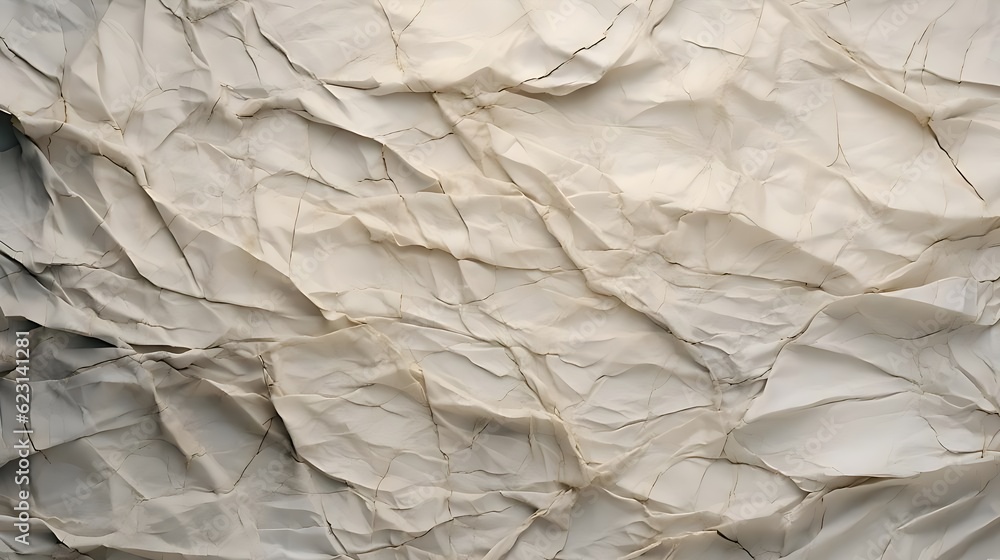 crumpled white paper texture background. 8k resolution best quality ...
