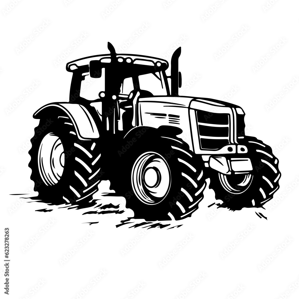 tractor svg, farm tractor svg, farm svg, tractor svg file, farm tractor ...