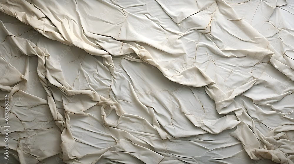 crumpled white paper texture background. 8k resolution best quality ...