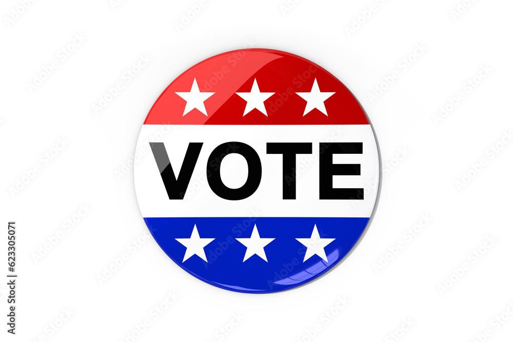 Digital png illustration of vote text on pin on transparent background ...