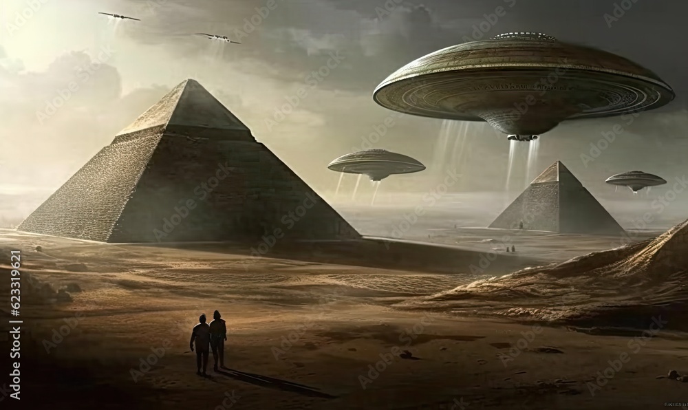 An ancient alien civilization built the Egyptian pyramids for the ...