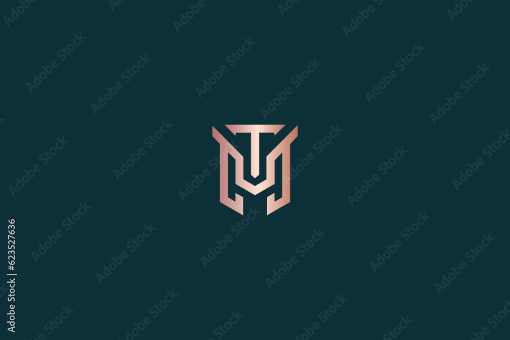 tm lettering typography illustration, tm golden lettering, mt creative ...