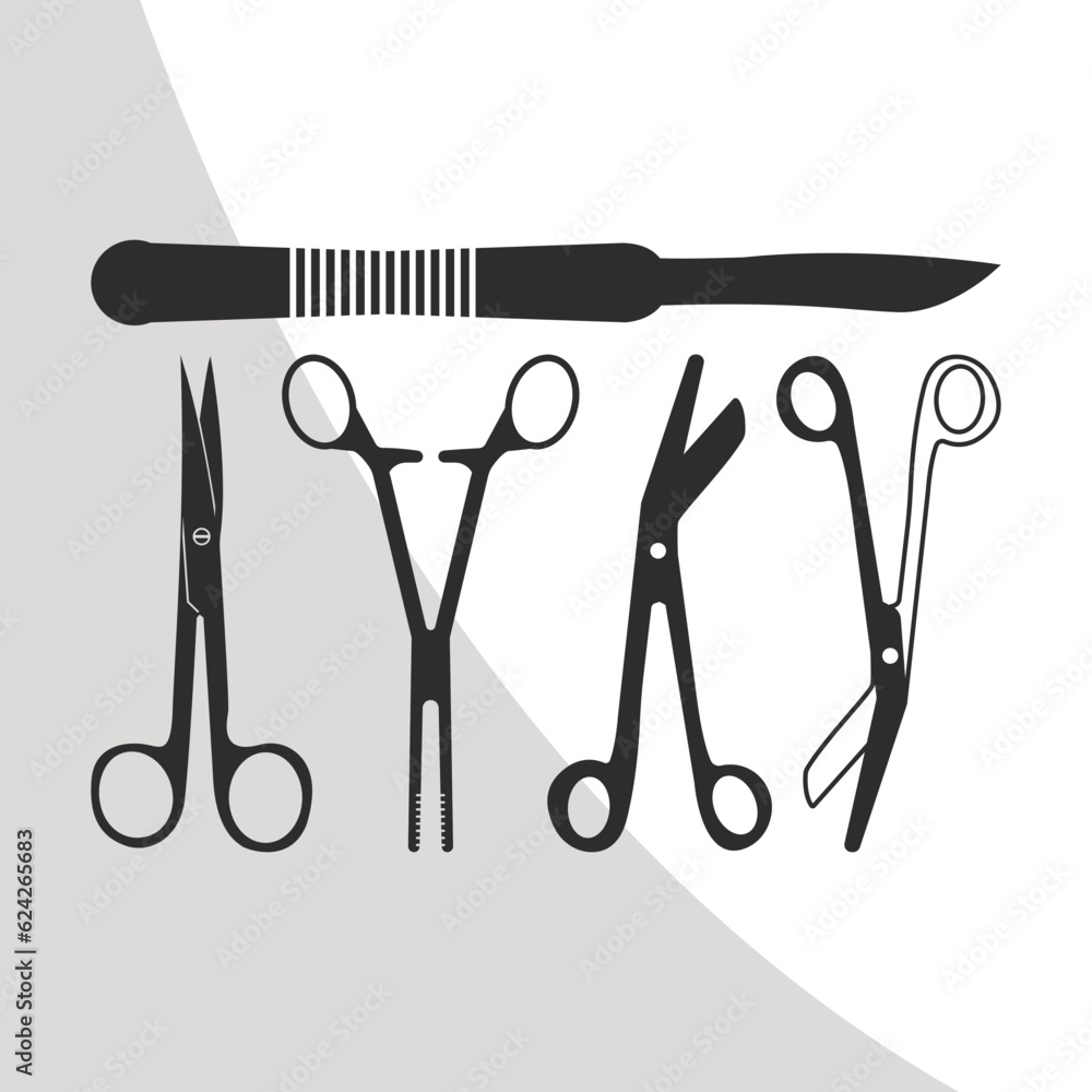 Medical tools svg bundle, Syringe svg, Commercial use Doctor Tools ...