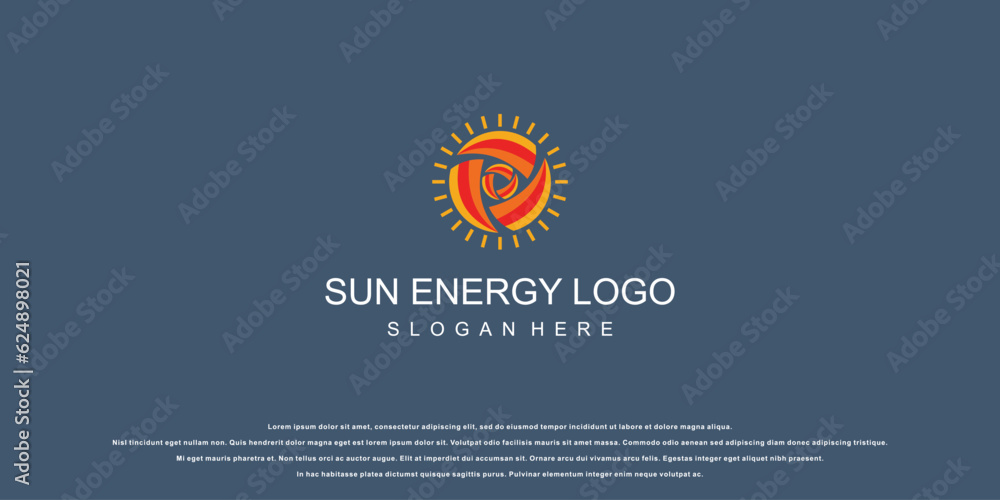 Simple energy logo design with modern style| electrical logo| green ...