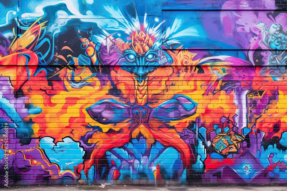 Endless Creative Possibilities: Exploring Digital Overlays on a Vibrant ...