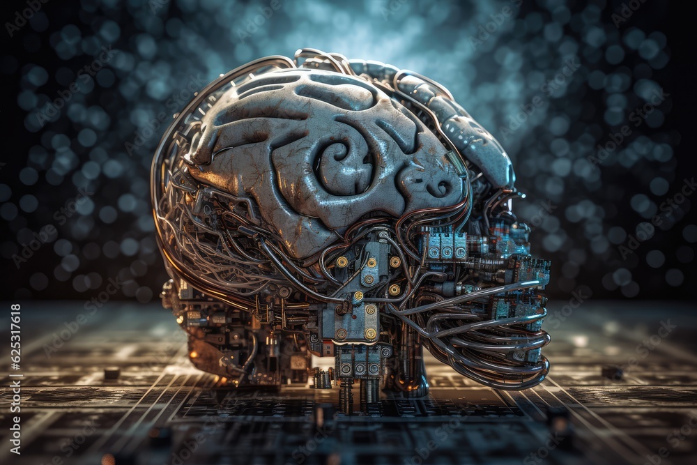 statue of a brain, EEG, fMRI, and PET in neuroimaging and brain health ...