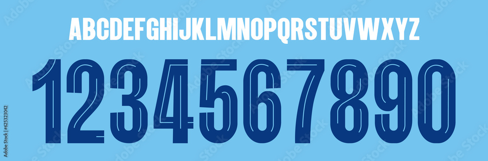 font vector team 2023 - 2024 kit sport style font. manchester City ...