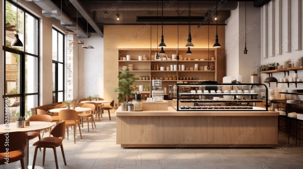 Coffee shop design Ideas Stock Photo | Adobe Stock