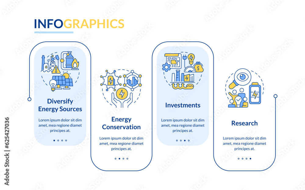 2D carbon border adjustment vector infographics template, data ...