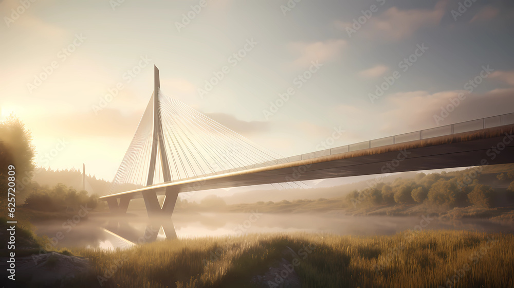 Cross the bridge of connectivity where modern architecture unites ...