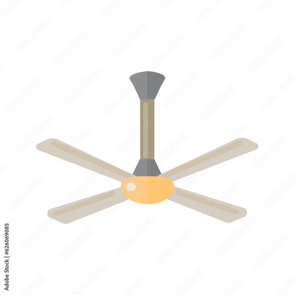Celling fan icon clipart avatar logotype isolated vector illustration ...