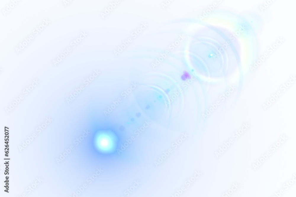 Digital png illustration of light trails and spots on transparent ...