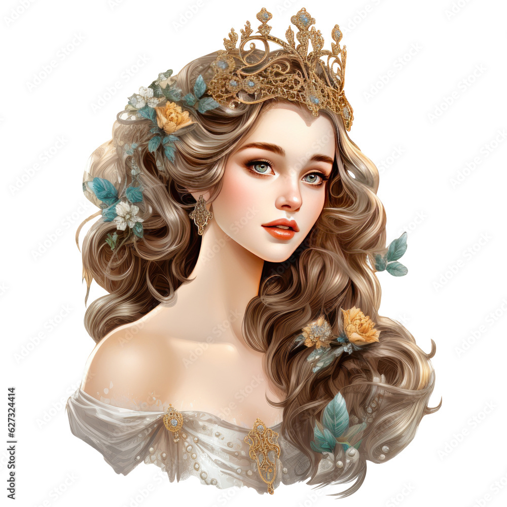 Vintage Princess Hi I get the ideas from nature. For the graphics an AI ...