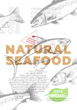 Vintage Seafood Advertisement Free Stock Photo - Public Domain Pictures