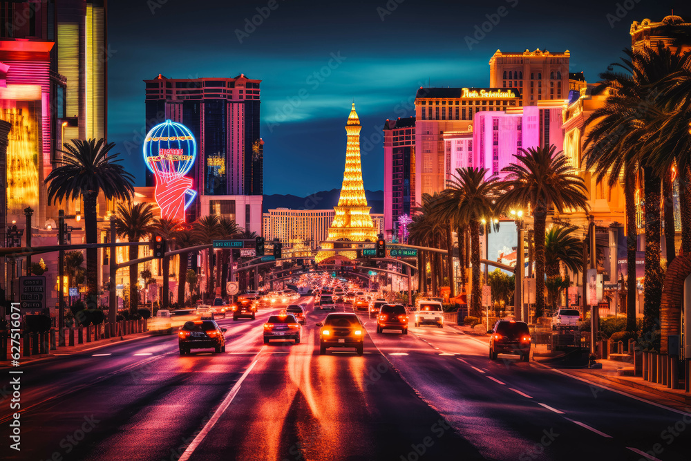 Las Vegas travel destination. Tour tourism exploring. Stock Photo ...
