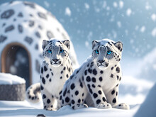 Snow Leopard Paws Free Stock Photo - Public Domain Pictures