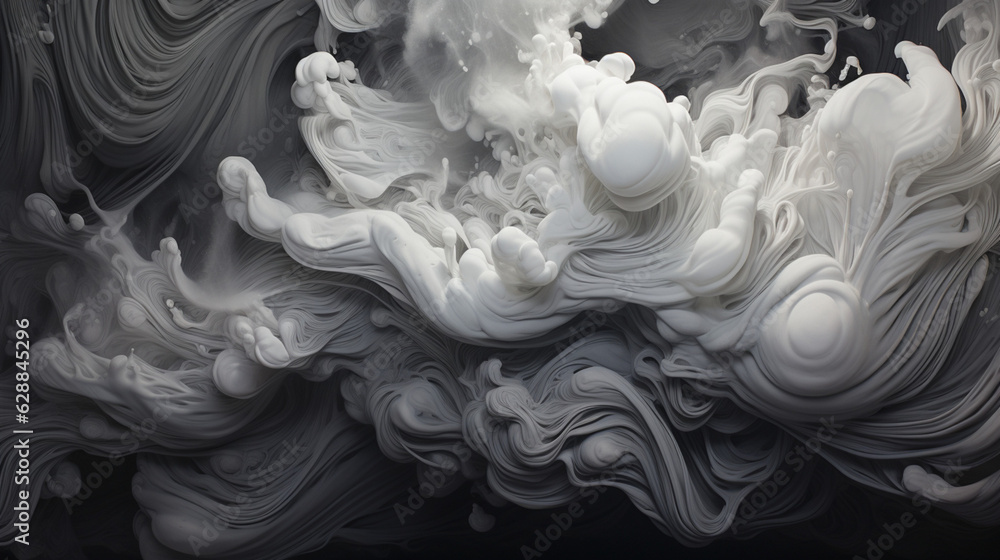 abstract art with noise and forms that create a feeling of relaxation ...