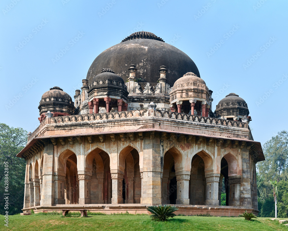 Muhammad Shah tomb in New Delhi Lodhi garden, India, ancient indian ...