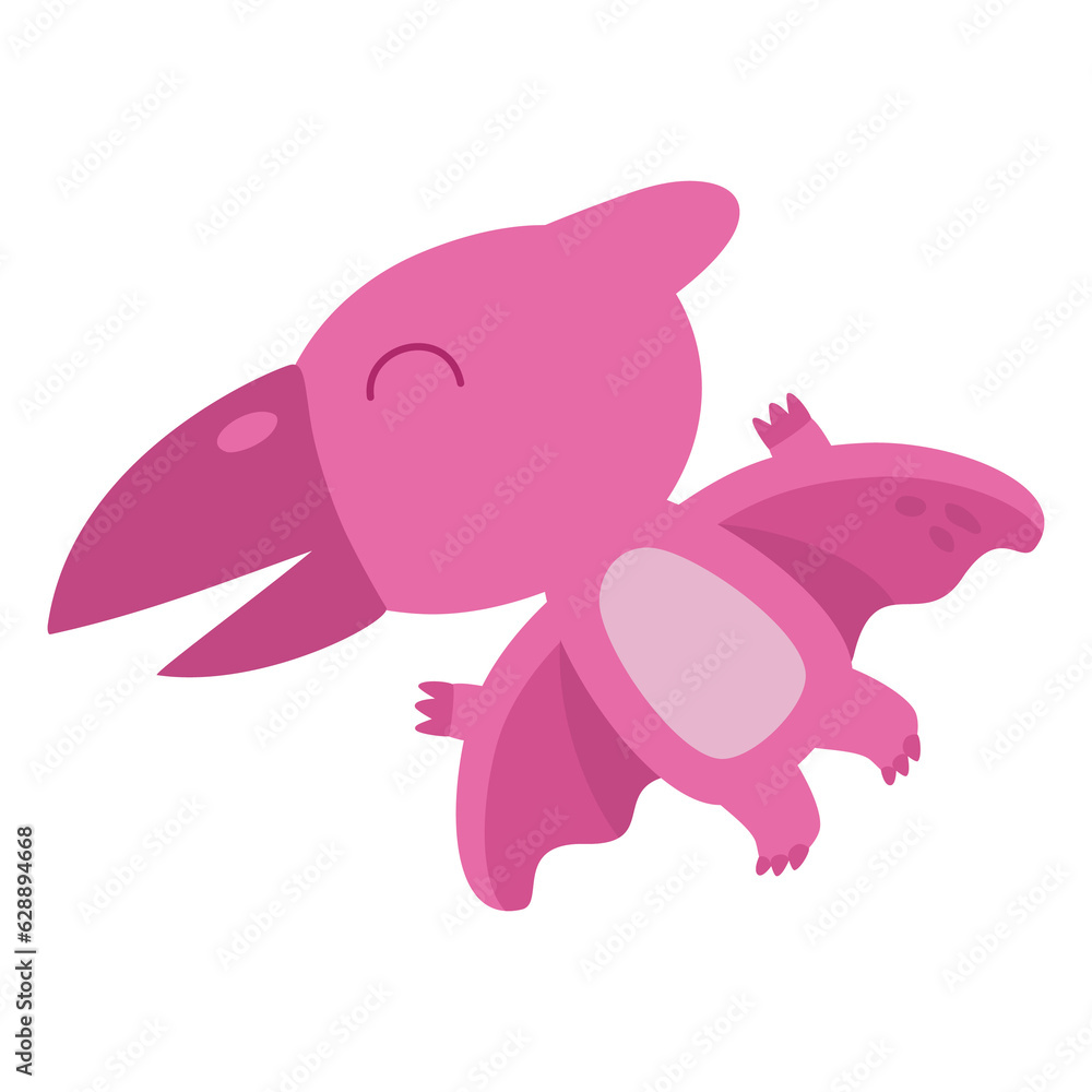 Dinosaur cartoon Clipart, dino cute Stock Illustration | Adobe Stock