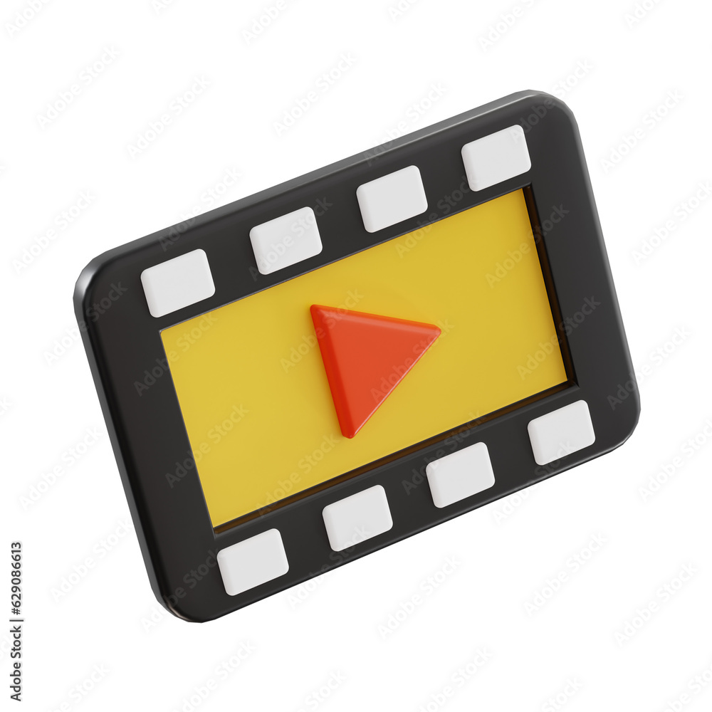 film reel 3d, cinema and film 3d render pack, high quality render ...