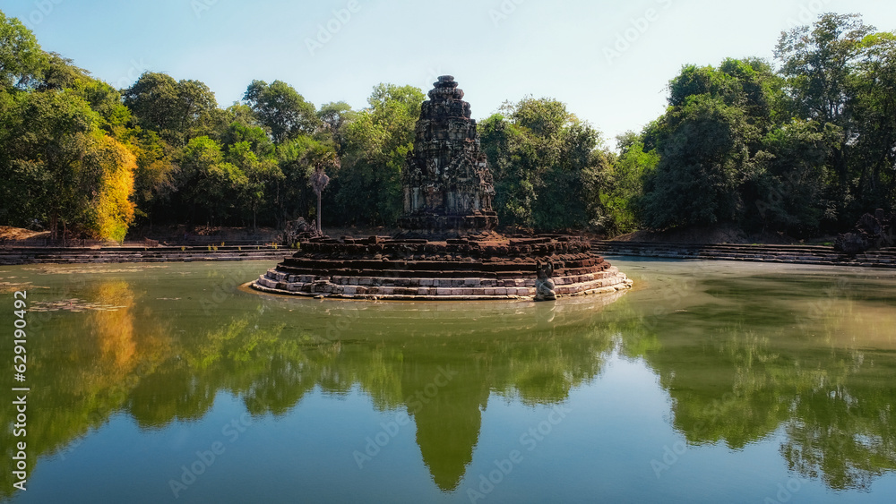Jayatataka monument, a historic Hindu royal temple now associated with ...