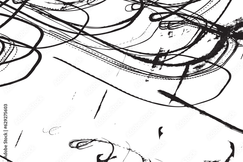 Texture of black charcoal pencil. Hand drawn scribble sketch. Grungy ...