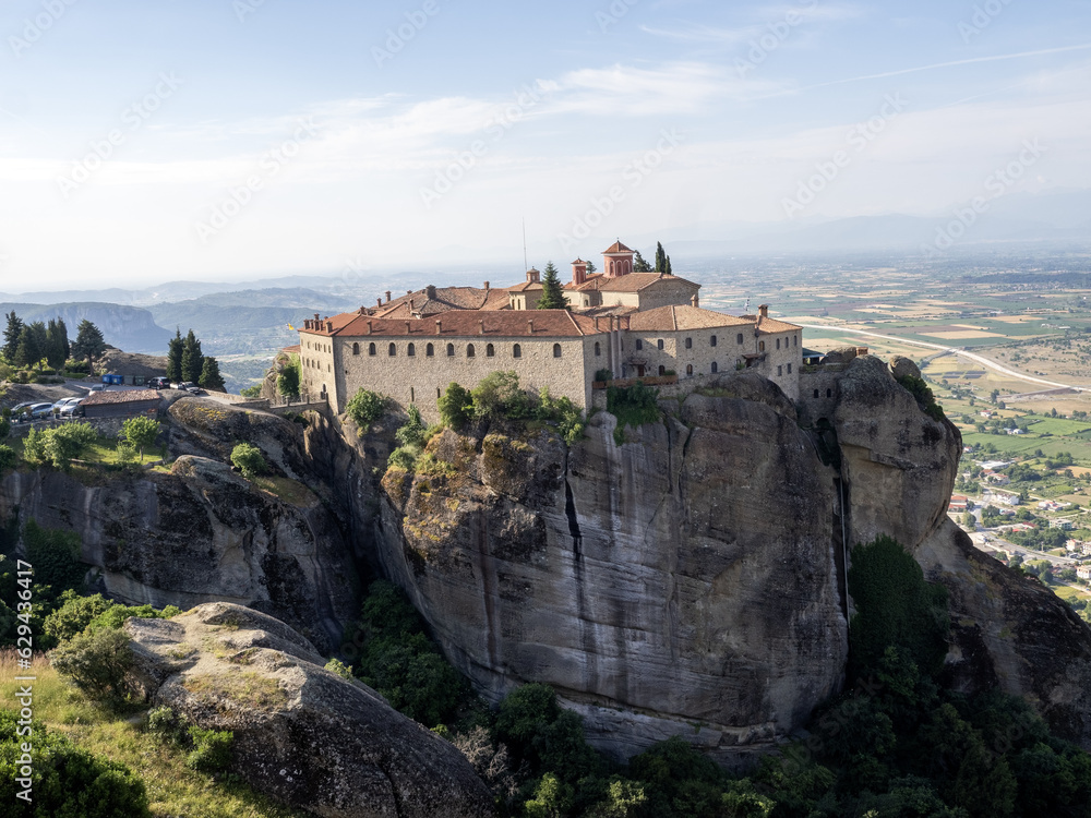 Meteora is a rock formation in , Greece. It is one of the largest and ...