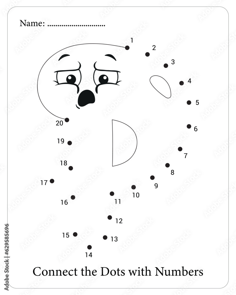 Cute Alphabet Dot To Dot Connect, Coloring Pages for kids, Activity ...