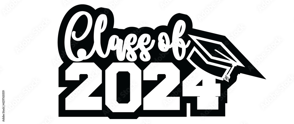 Senior Class of 2024 16oz Libby Can glass Full Wrap Cup svg png ...