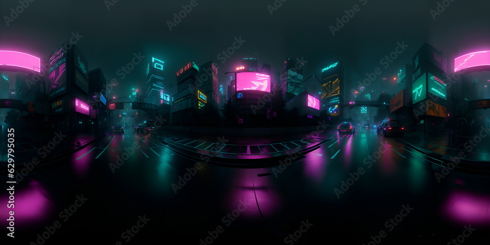 Full 360 degrees seamless spherical panorama HDRI equirectangular ...