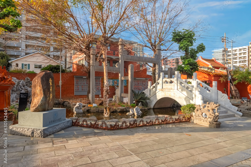 Nagasaki, Japan - Nov 28 2022: Confucius Shrine (Koshi-byo) built in ...
