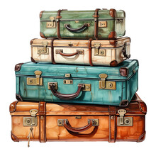 Vintage Travel Luggage Art Free Stock Photo - Public Domain Pictures